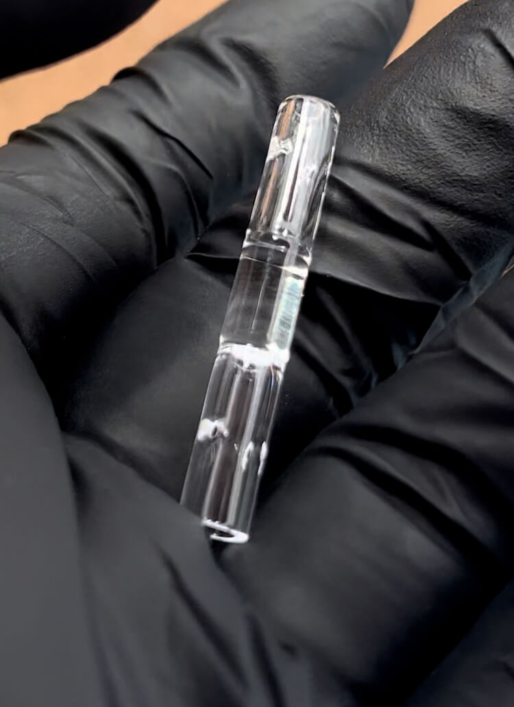 Double Barrel Pillar - Pow! Quartz