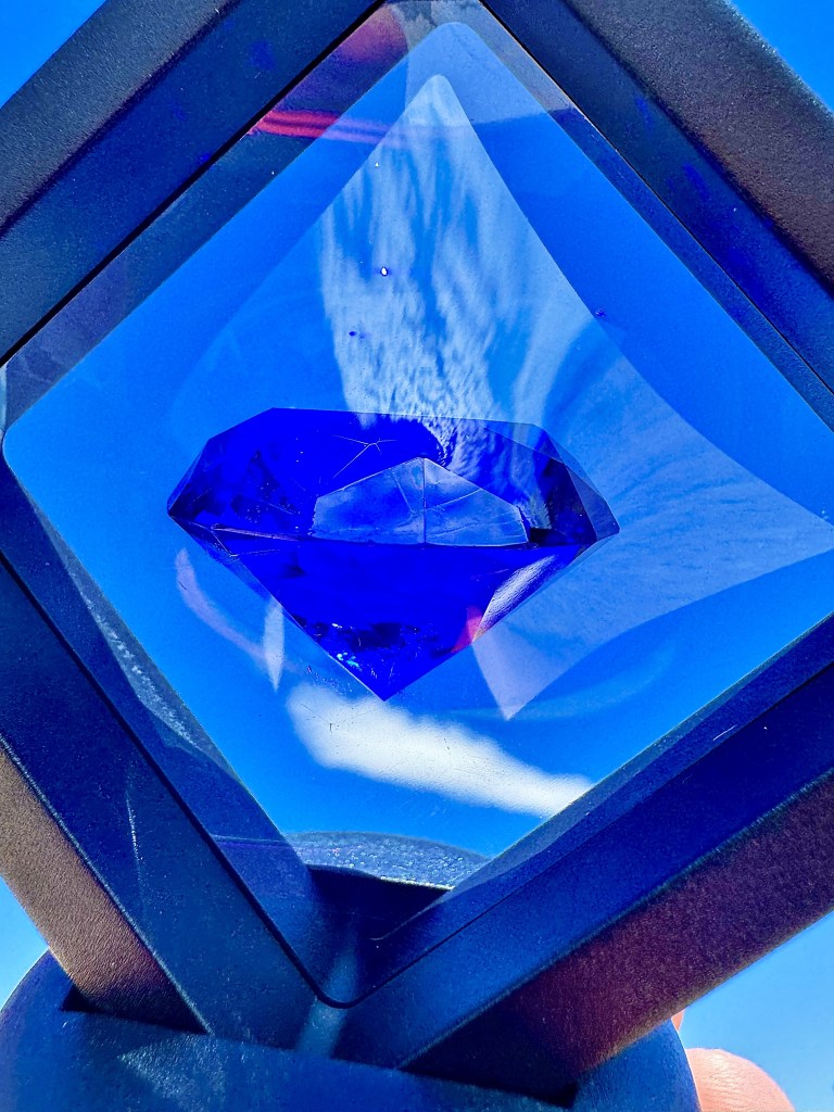 Pinnacle Diamond Top (Blue) - Pow! Quartz